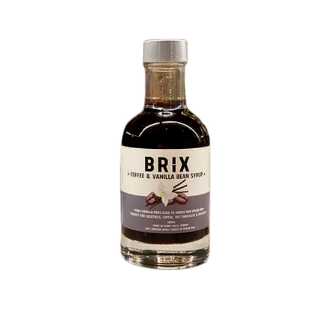 Brix Coffee & Vanilla Bean Syrup - Hunter Valley Market